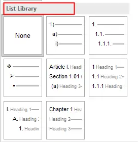 Microsoft Word Outlines and Heading Styles.