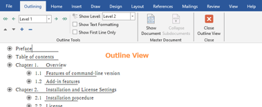 Microsoft Word Outlines and Heading Styles.