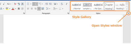 Microsoft Word Outlines and Heading Styles.