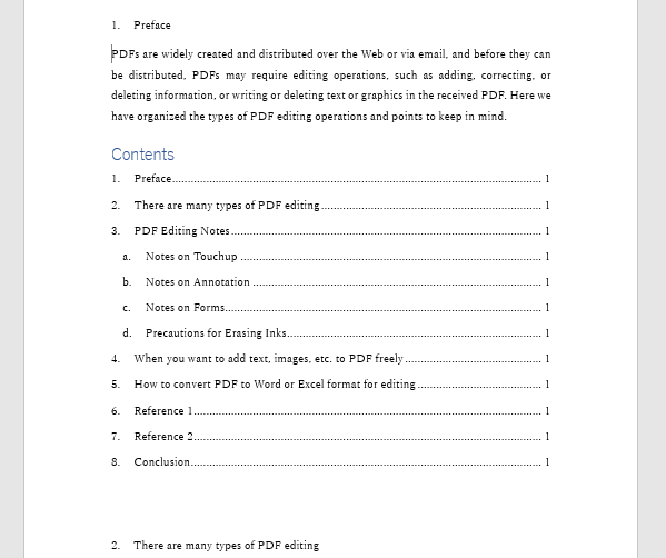 Microsoft Word Outlines and Heading Styles.