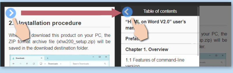 HTML on Word V2.0 Samples